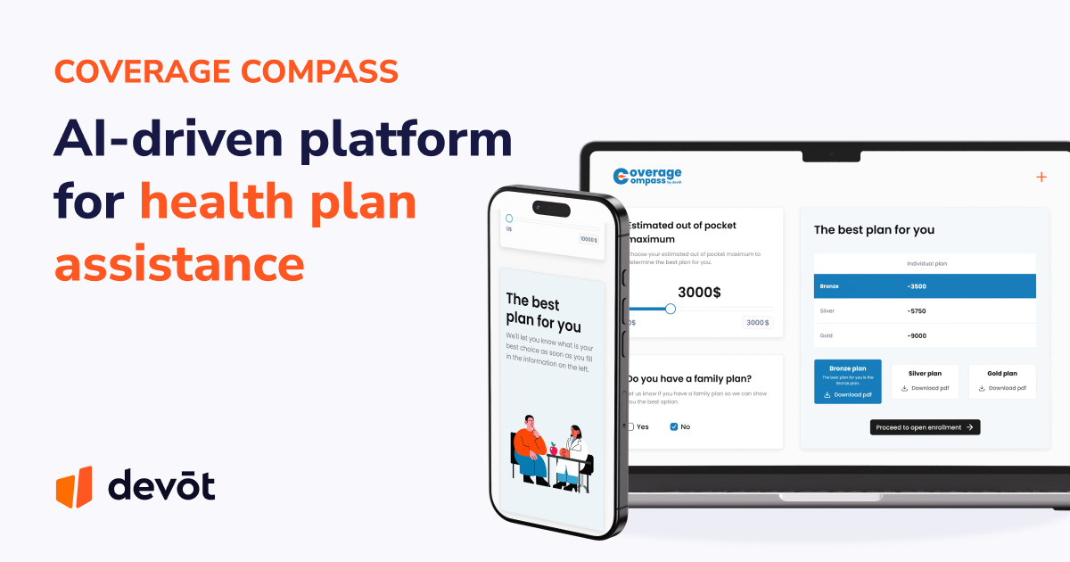Coverage Compass: AI-Driven Health Plan Assistance Case Study — Devōt
