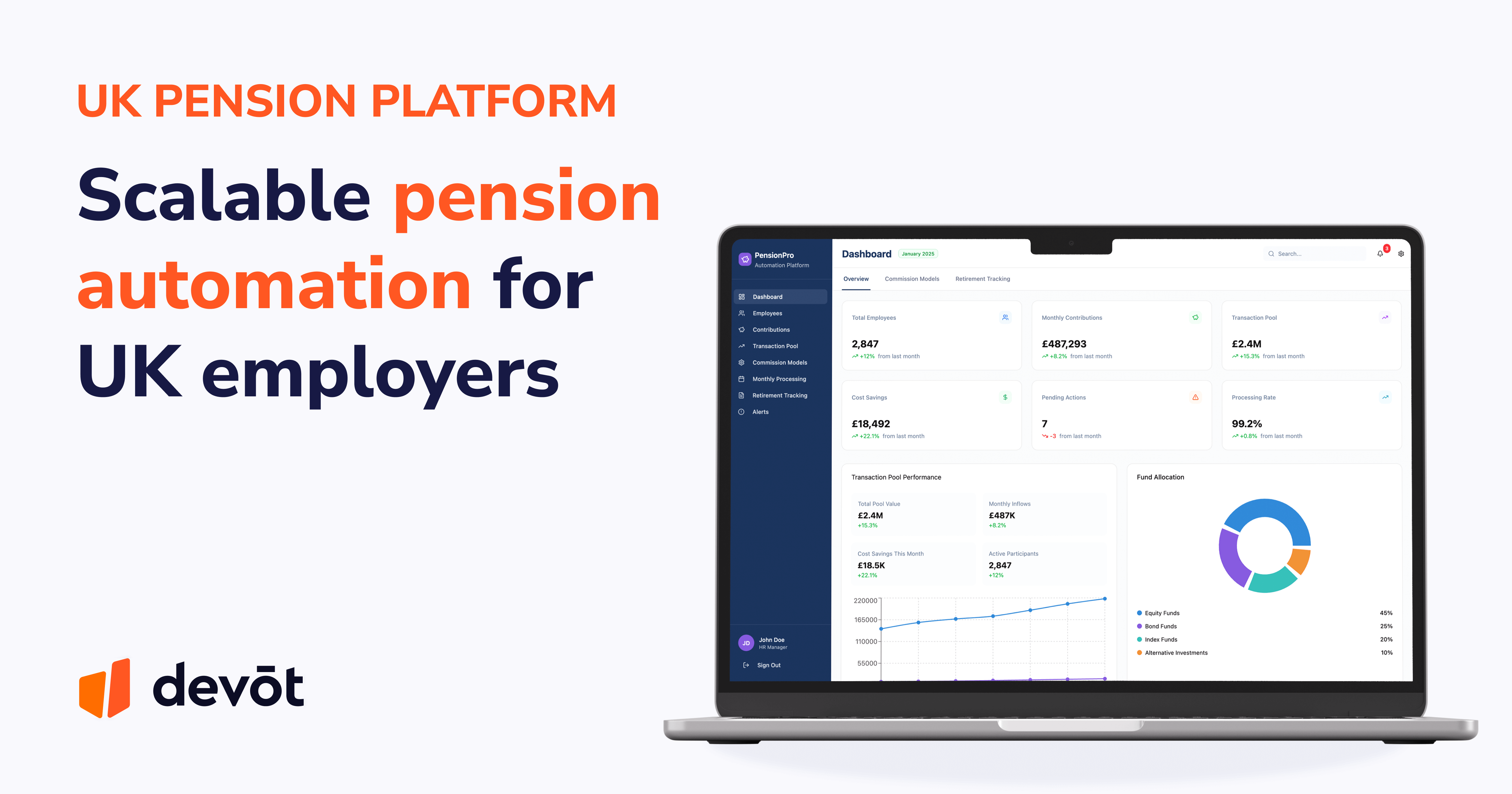 Pension Automation Platform: Scalable Solutions for UK Employers — Devōt